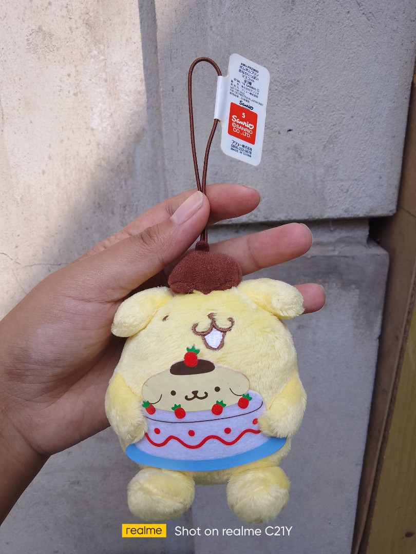 Pompompurin charm on Carousell