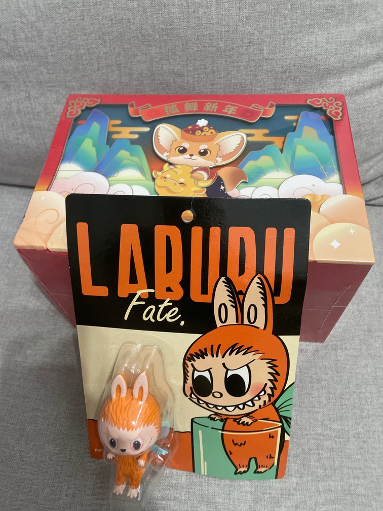Popmart kenneth fox CNY labubu fate, Hobbies & Toys, Toys & Games on ...