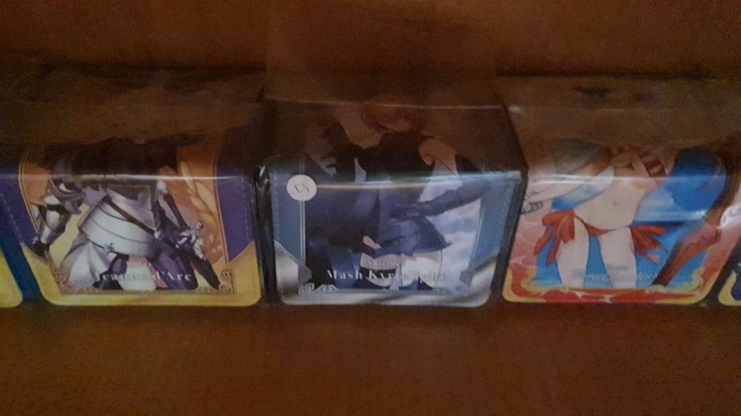 Premium PU Leather FGO / Azur lane Deck box TCG storage Vanguard/Yugioh/magic/One piece, Hobbies ...