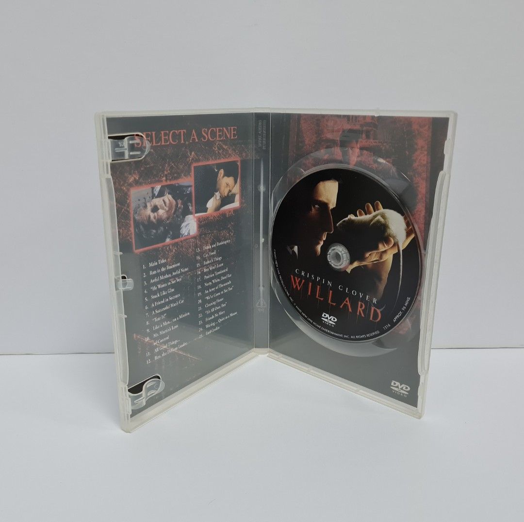 [Pre-Owned] Willard DVD, Hobbies & Toys, Music & Media, CDs & DVDs on ...