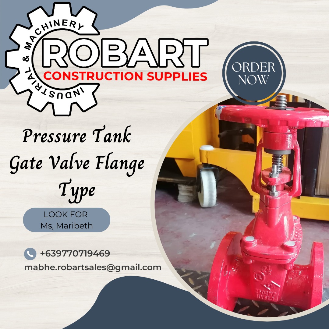 pressure tank gate valve flange type, Commercial & Industrial ...