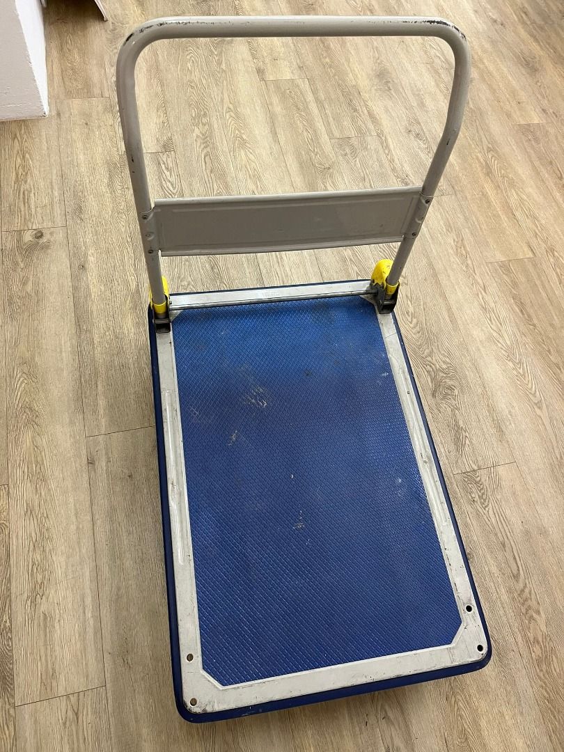 PRESTAR Metal Base Heavy Duty Hand Trolley 300kg - Made in Japan ...