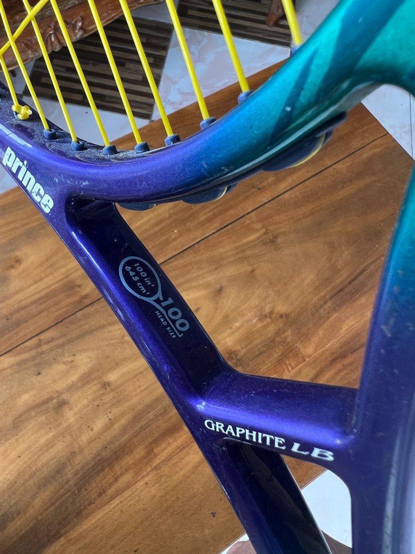 Prince Graphite LB Tennis Racquet, Sports Equipment, Sports & Games ...