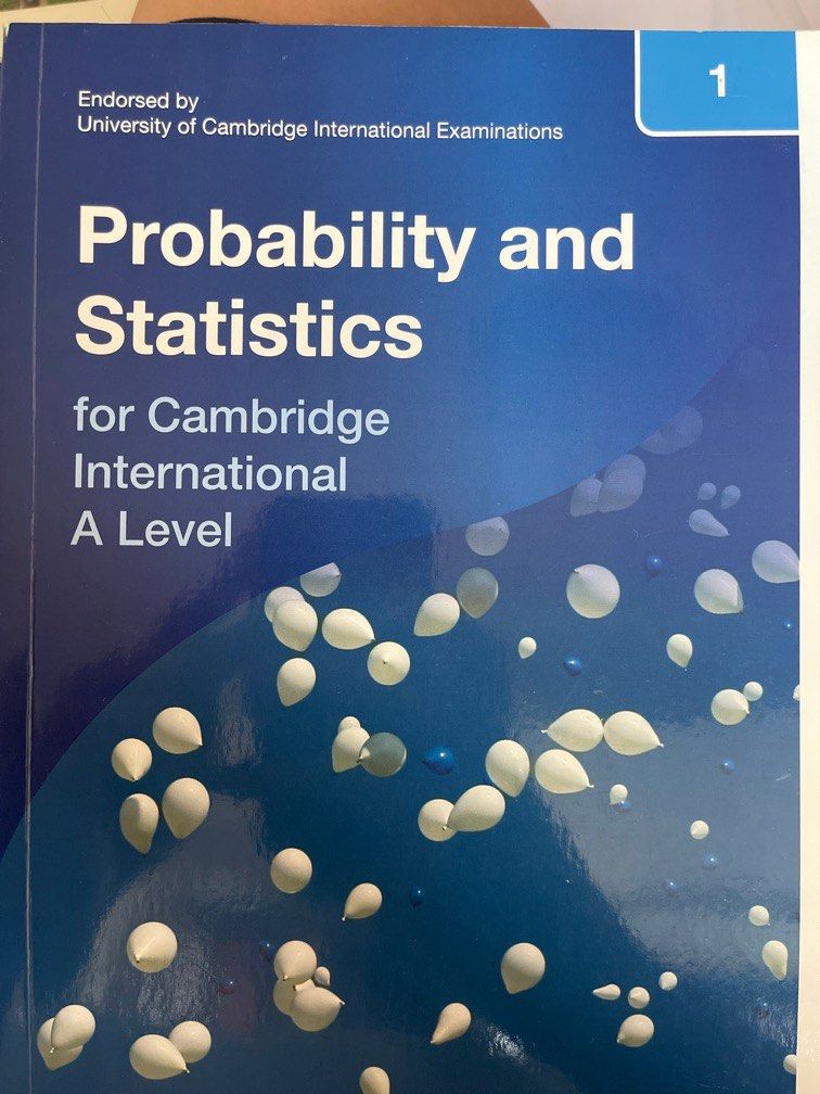 Probability and Statistics for A levels volume 1, Hobbies & Toys, Books ...