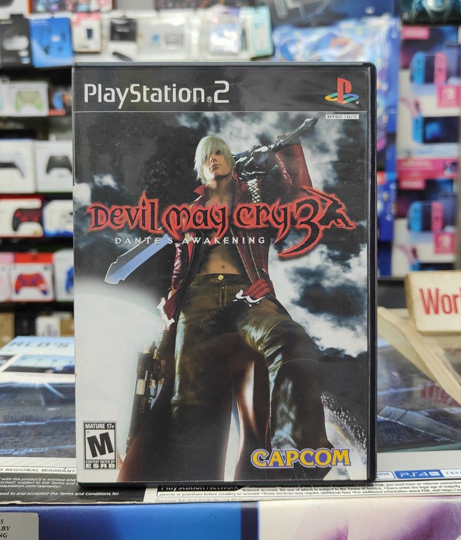 PS2 Devil May Cry 3 Dante's Awakening, Video Gaming, Video Games ...