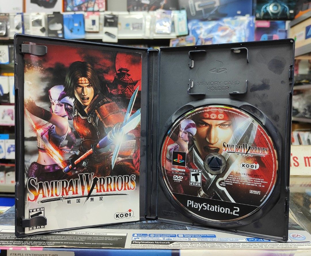 PS2 Samurai Warriors, Video Gaming, Video Games, PlayStation on Carousell