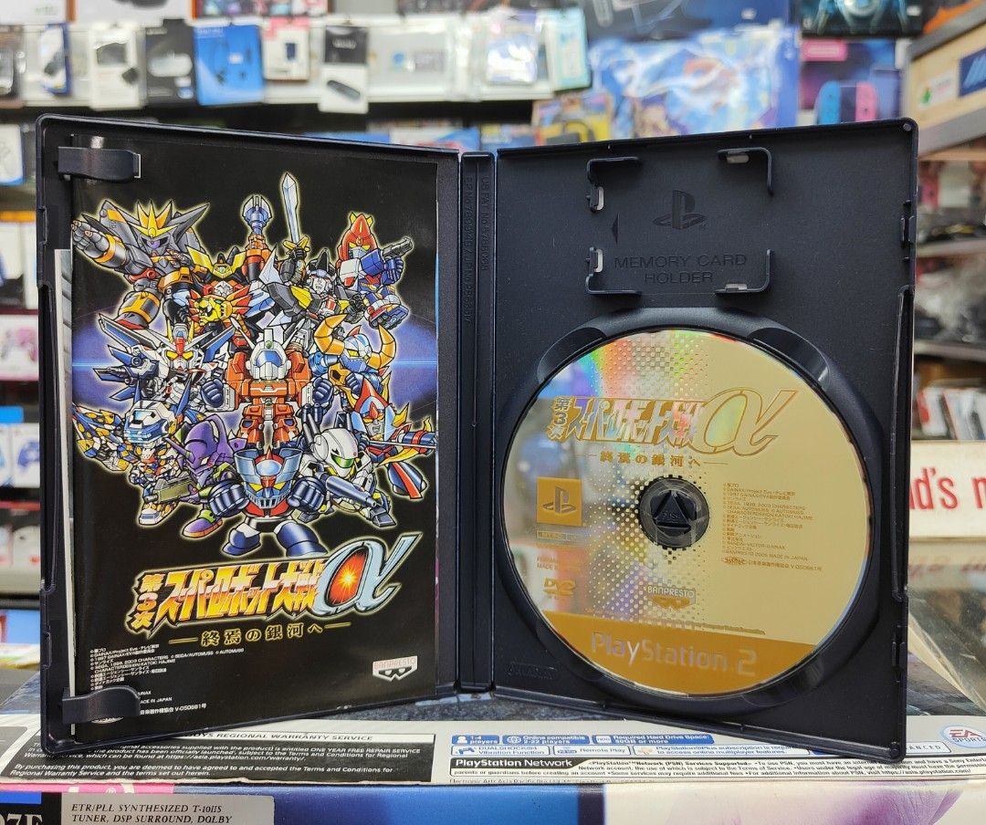 PS2 Super Robot Wars Alpha 3rd, Video Gaming, Video Games, PlayStation ...