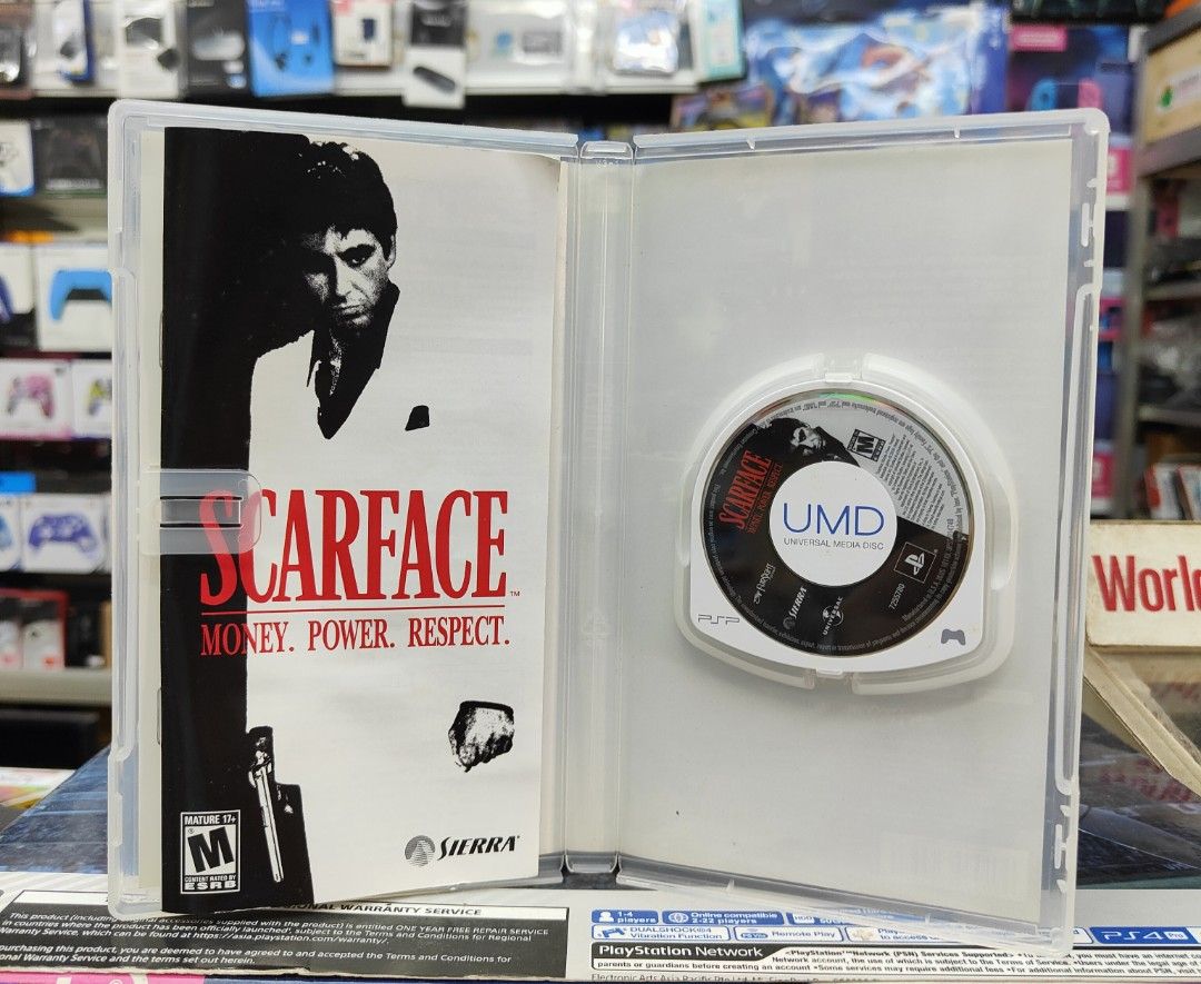 PSP Scarface Money Power Respect, Video Gaming, Video Games ...