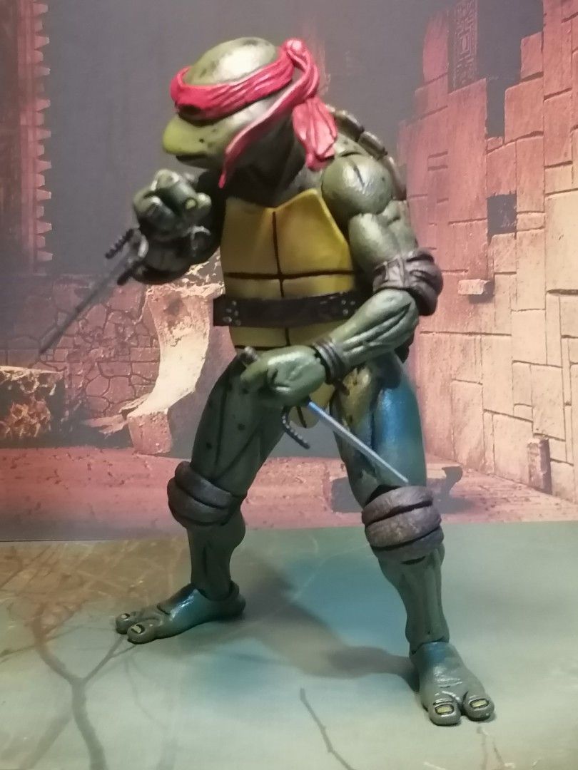 RAPHAEL Action Figure NECA Teenage Mutant Ninja Turtles 90's Movie ...