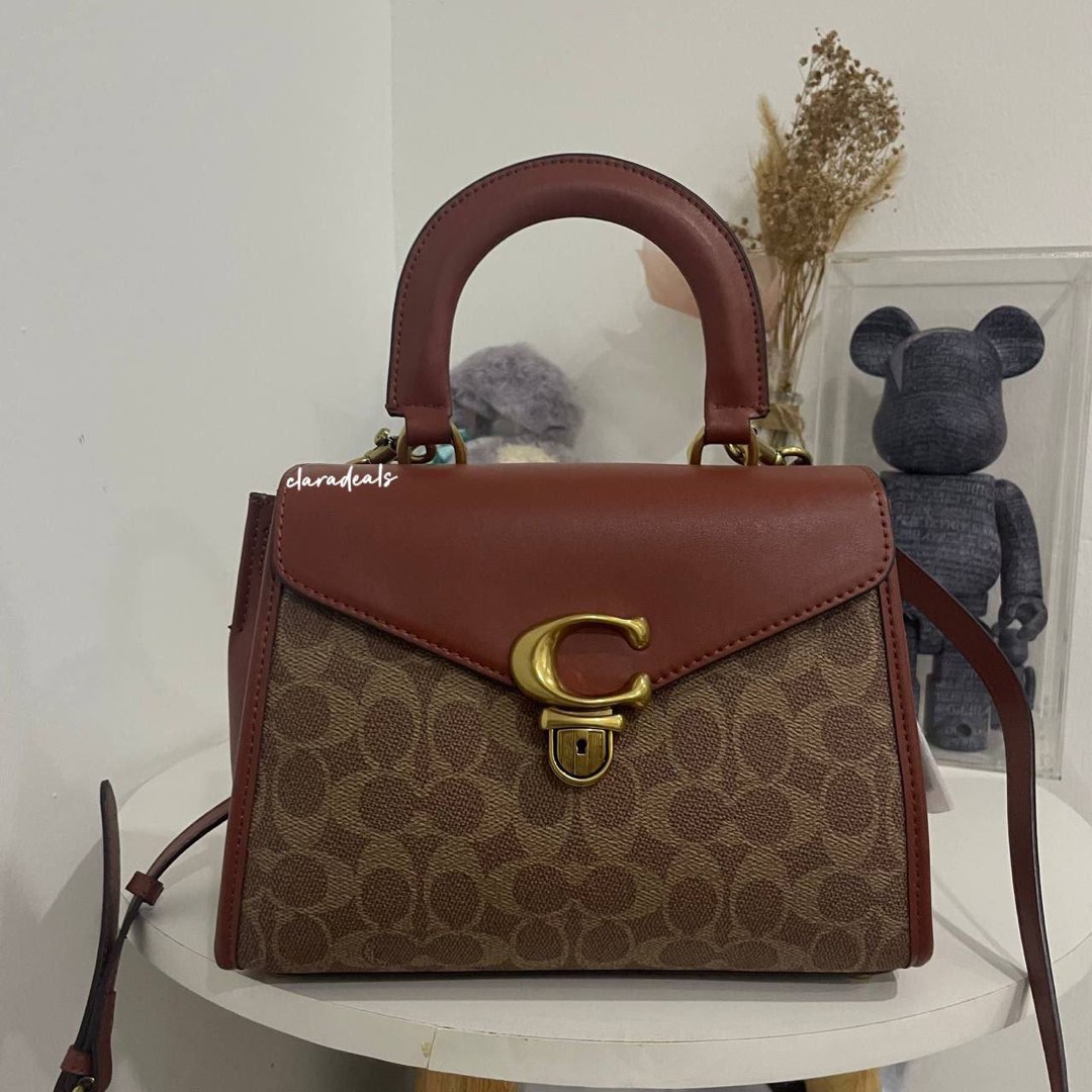 Coach Sammy Top Handle Satchel, Women's Fashion, Bags & Wallets, Cross ...