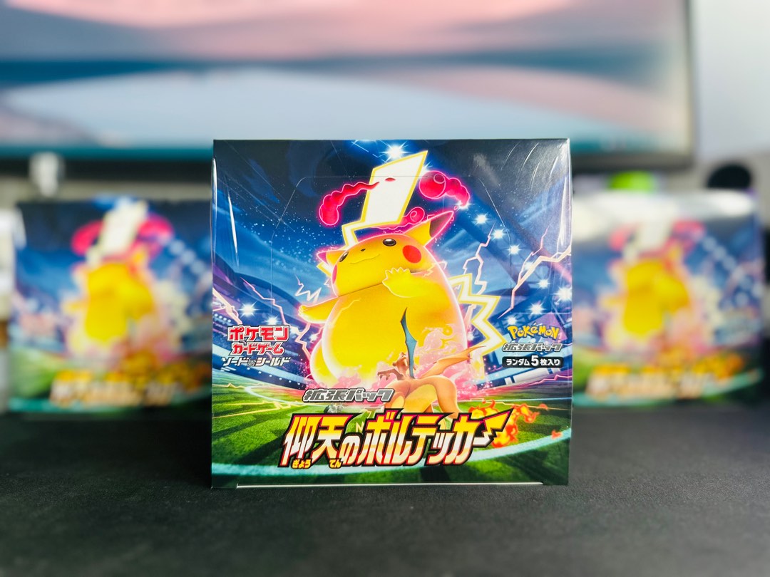 (READY STOCKS) s4 Astonishing Volt Tackle Booster Box | Pokemon Card ...