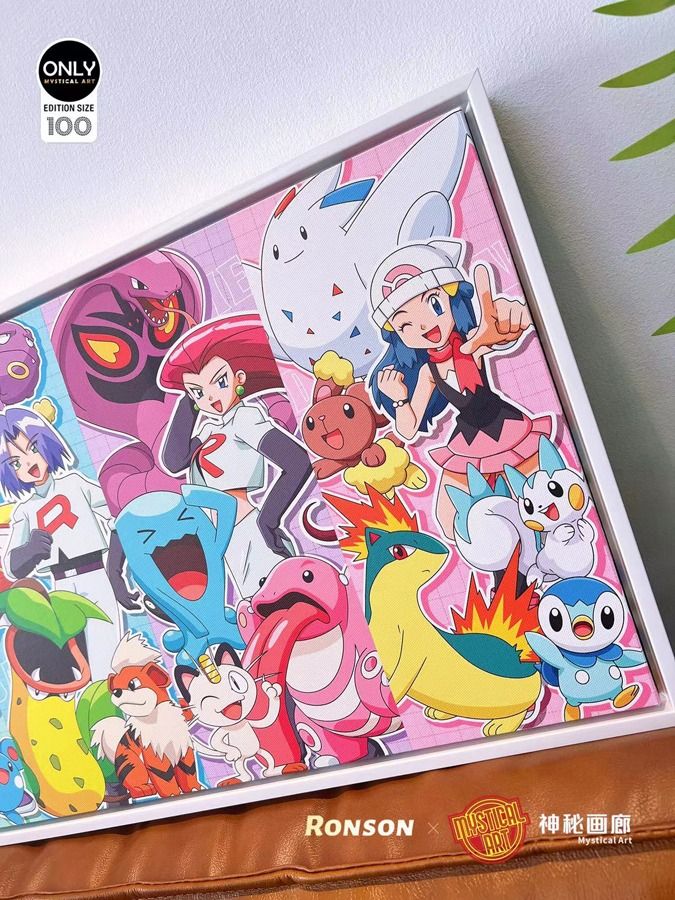 【READY TO SHIP】Pokemon Portrait | Ronson X Mystical Art Studio | Pokemon【FREE Shipping】GK ...