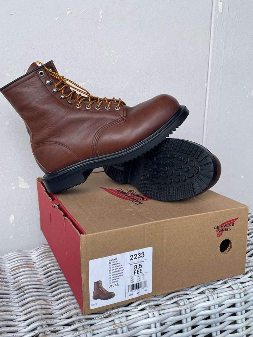 Red Wing 2233, Men's Fashion, Footwear, Boots on Carousell