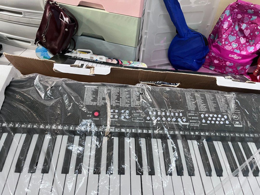RJ Electronic Keyboard Symphony Piano 61 keys on Carousell