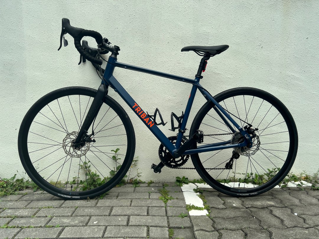 Road bike Triban RC120 Size M, Sports Equipment, Bicycles & Parts ...