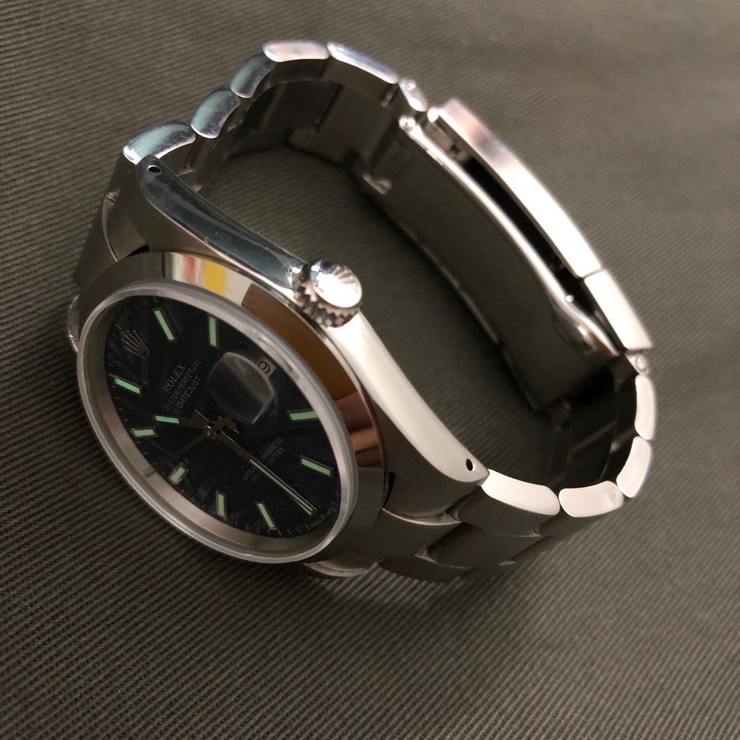 Rolex Ref. 16200 Datejust 36mm Custom Palm Motif Dial (Project Reborn ...