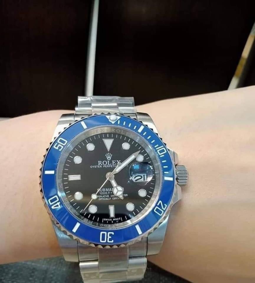 Rolex Submariner Cookie Monster, Men's Fashion, Watches & Accessories ...