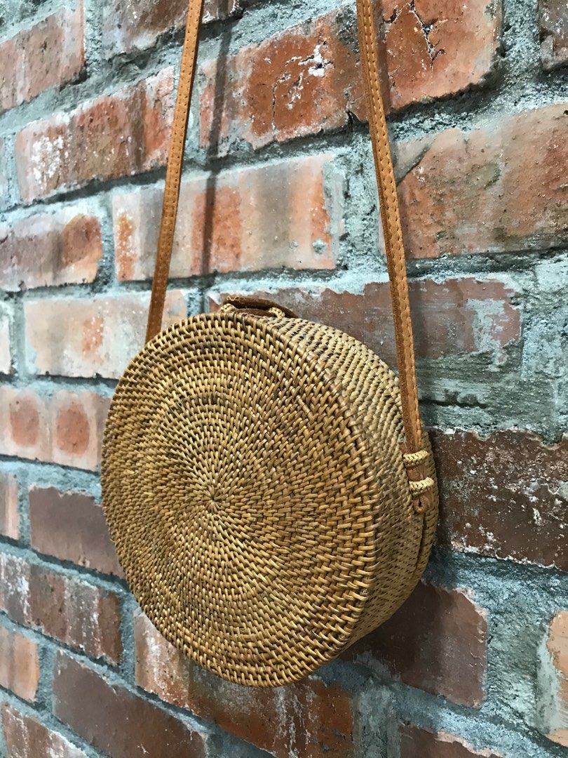 Rotan Bag from Yogjakarta, Women's Fashion, Bags & Wallets, Cross-body ...