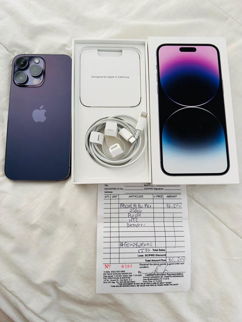 SALE OR SWAP Iphone 14 pro max 256gb Factory unlocked Dee purple NTC, Mobile Phones & Gadgets ...