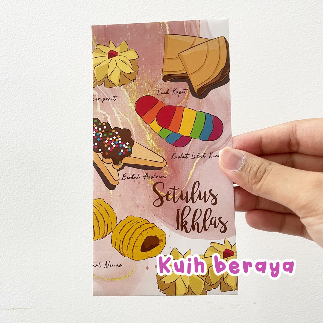 Sampul duit : kuih & kebaya, Hobbies & Toys, Stationery & Craft, Other ...