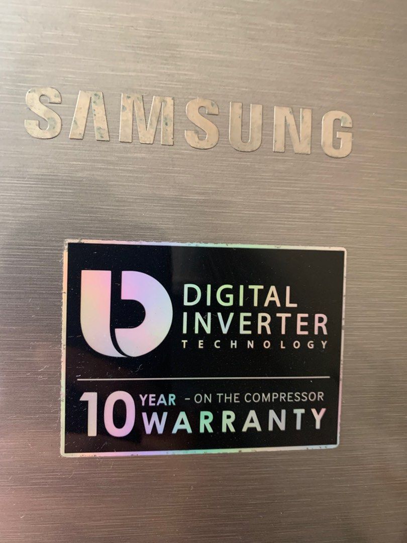 Samsung Model No. RT20FARVDSA Refrigerator 7.4 cu.ft No frost inverter ...