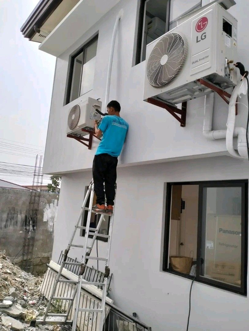 SAMSUNG SPLIT TYPE AIRCON BRAND NEW SEALED WITH FREE INSTALLATION, TV ...