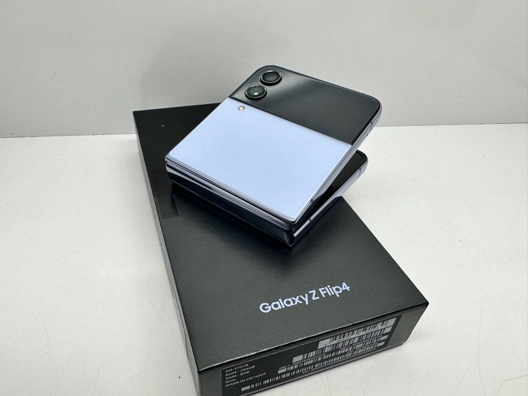 Samsung Z Flip 4 5G 256GB Blue, Mobile Phones & Gadgets, Mobile Phones, Android Phones, Samsung ...