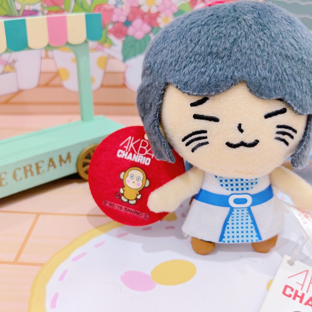 Sanrio vs akb48 plush keychain, Hobbies & Toys, Toys & Games on Carousell