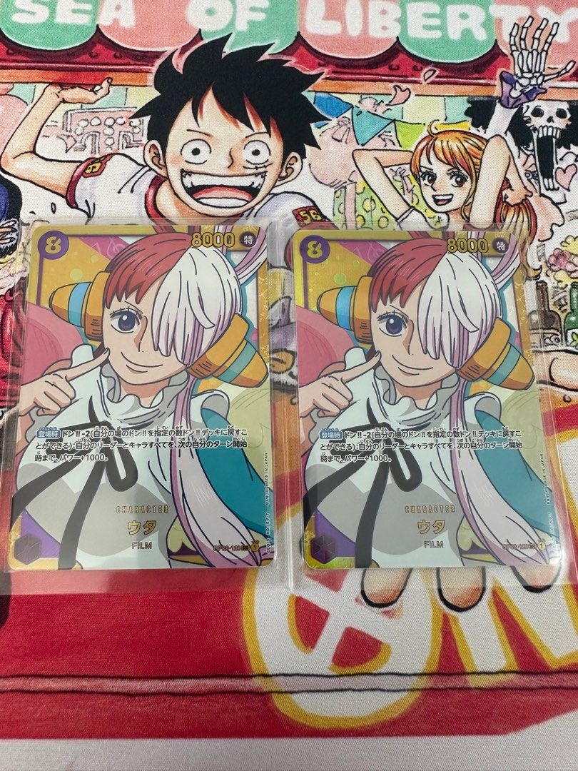 One Piece Tcg Sec Uta Op Optcg Hobbies Toys Toys Games On Carousell