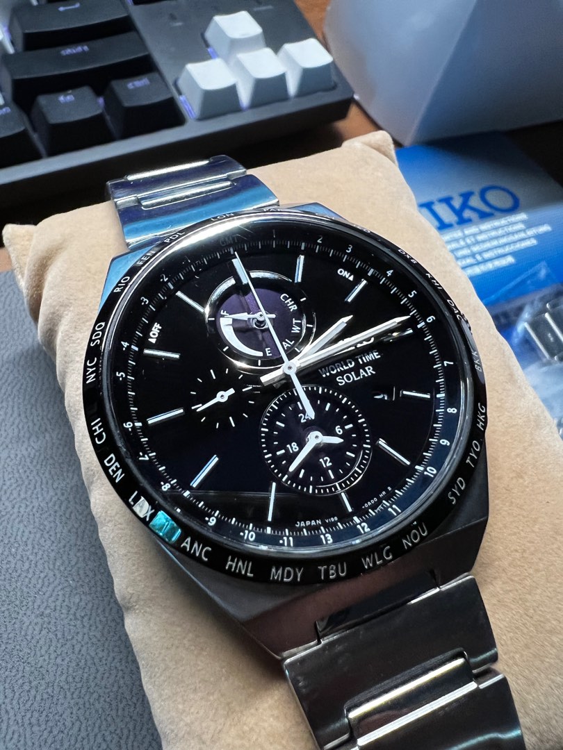 Seiko Solar Watch from Japan, Men's Fashion, Watches & Accessories ...