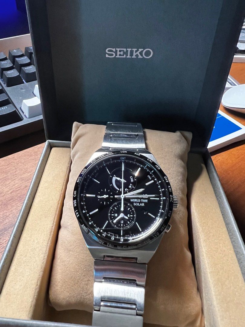 Seiko Solar Watch from Japan, Men's Fashion, Watches & Accessories ...