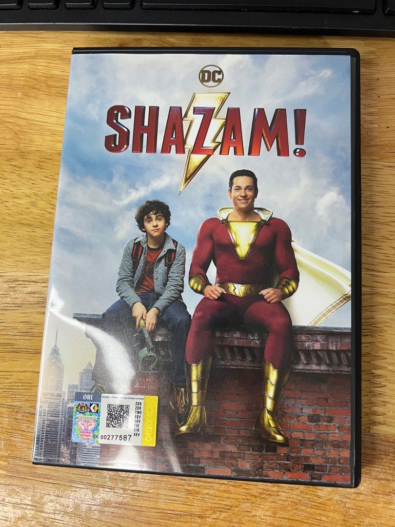 Shazam! (2019) DVD movie, Hobbies & Toys, Music & Media, CDs & DVDs on ...