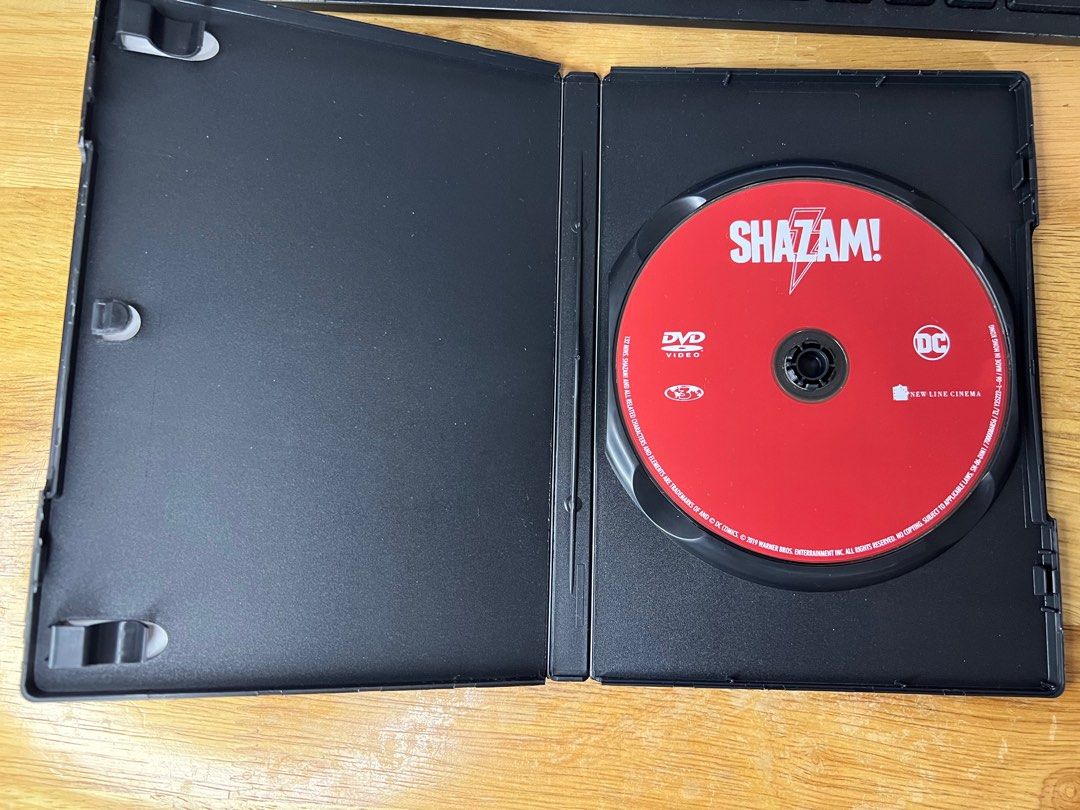 Shazam! (2019) DVD movie, Hobbies & Toys, Music & Media, CDs & DVDs on ...