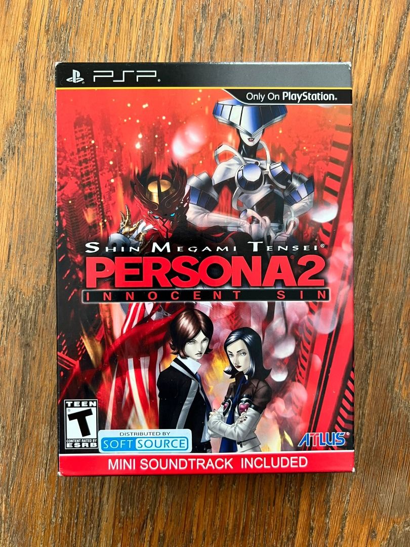 Shin Megami Tensei: Persona 2: Innocent Sin [Limited Edition], Video ...