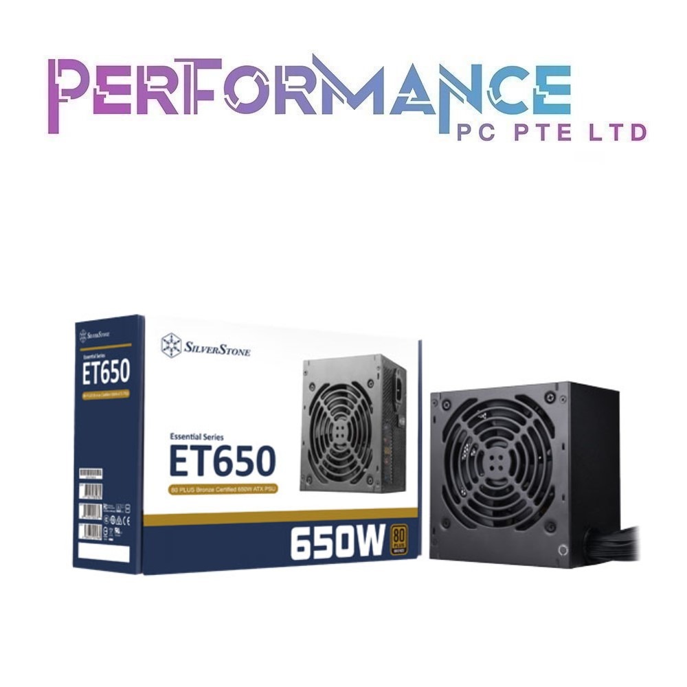 SilverStone 650W Essential Series ET650-HG ATX12V 80 PLUS GOLD ...