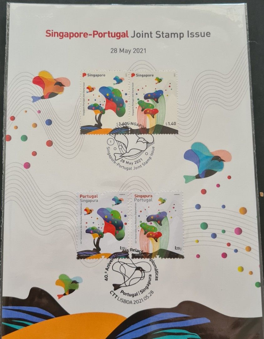 Singapore - Portugal Joint Stamp Issue Complete Set 2. Mint, Hobbies ...
