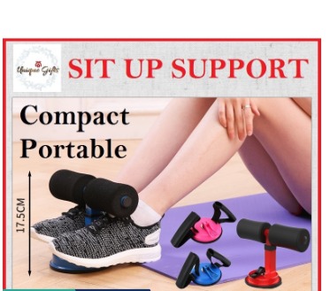 Sit Up Support Compact and Portable | Home Gym Slimming | 6 Pack Abs ...