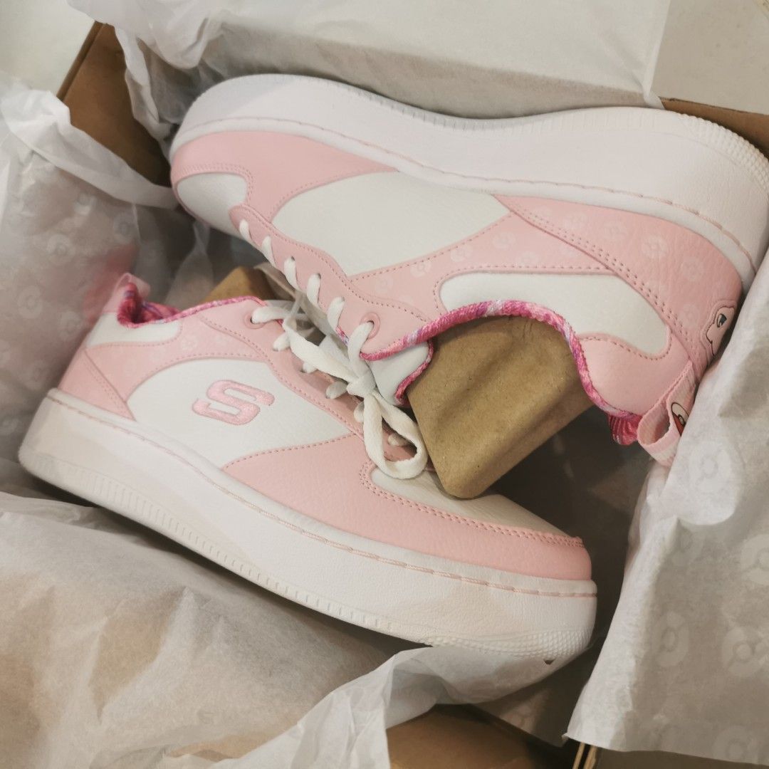 Skechers Pokemon Mew Sport Court 92 Sneakers, Women's Fashion, Footwear, Sneakers on Carousell