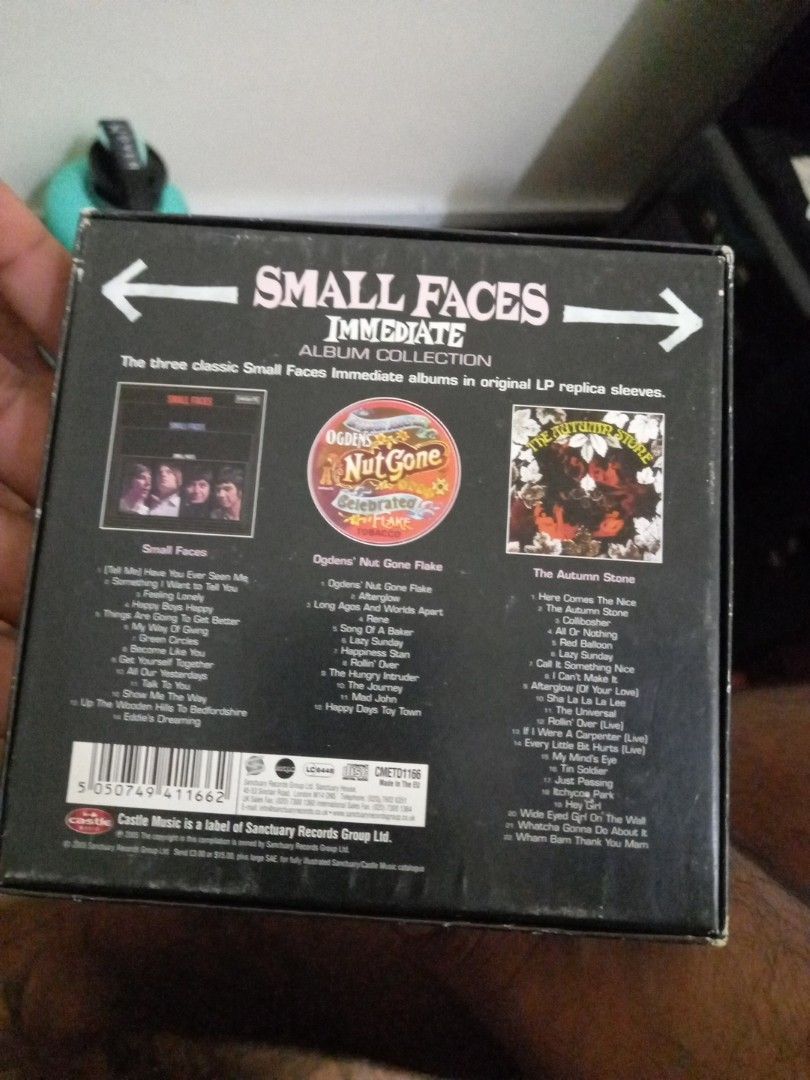 Small faces immediate album collection box set 3 cd, Hobbies & Toys ...