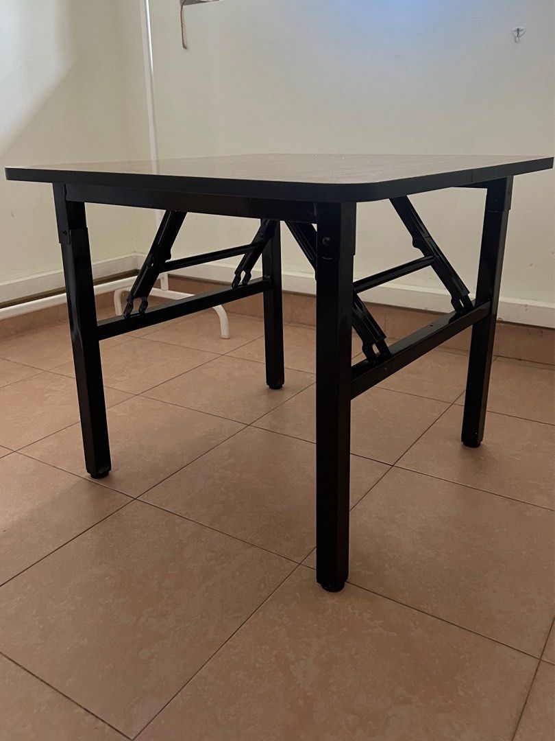 Small foldable table, Furniture & Home Living, Furniture, Tables & Sets ...
