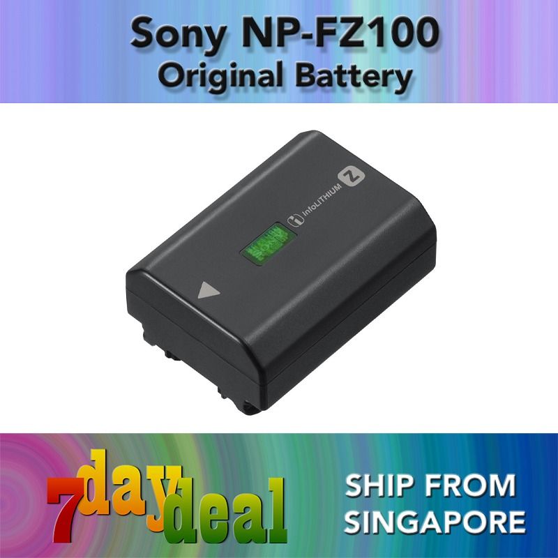 Sony NP-FZ100 Rechargeable Lithium-Ion Battery (2280mAh), Photography, Photography Accessories ...