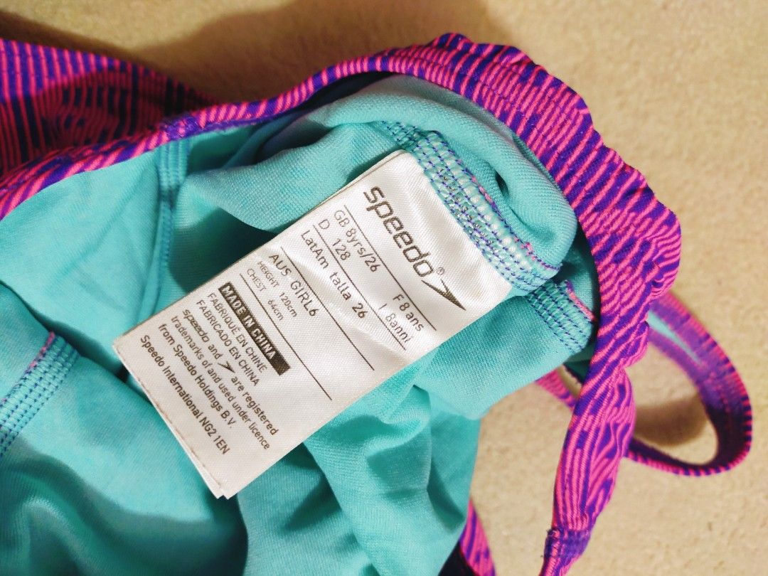 SPEEDO GIRL'S MONOGRAM ONE PIECE TRAINING SWIMSUIT on Carousell