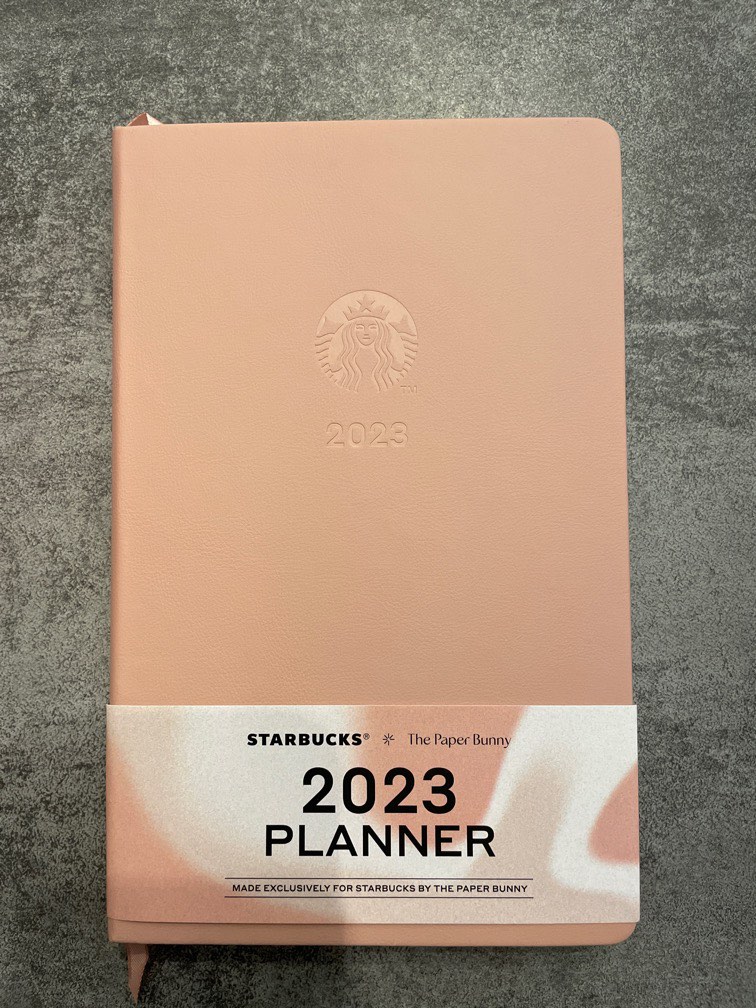 Starbucks X The Paper Bunny 2023 Planner / Notebook, Hobbies & Toys ...