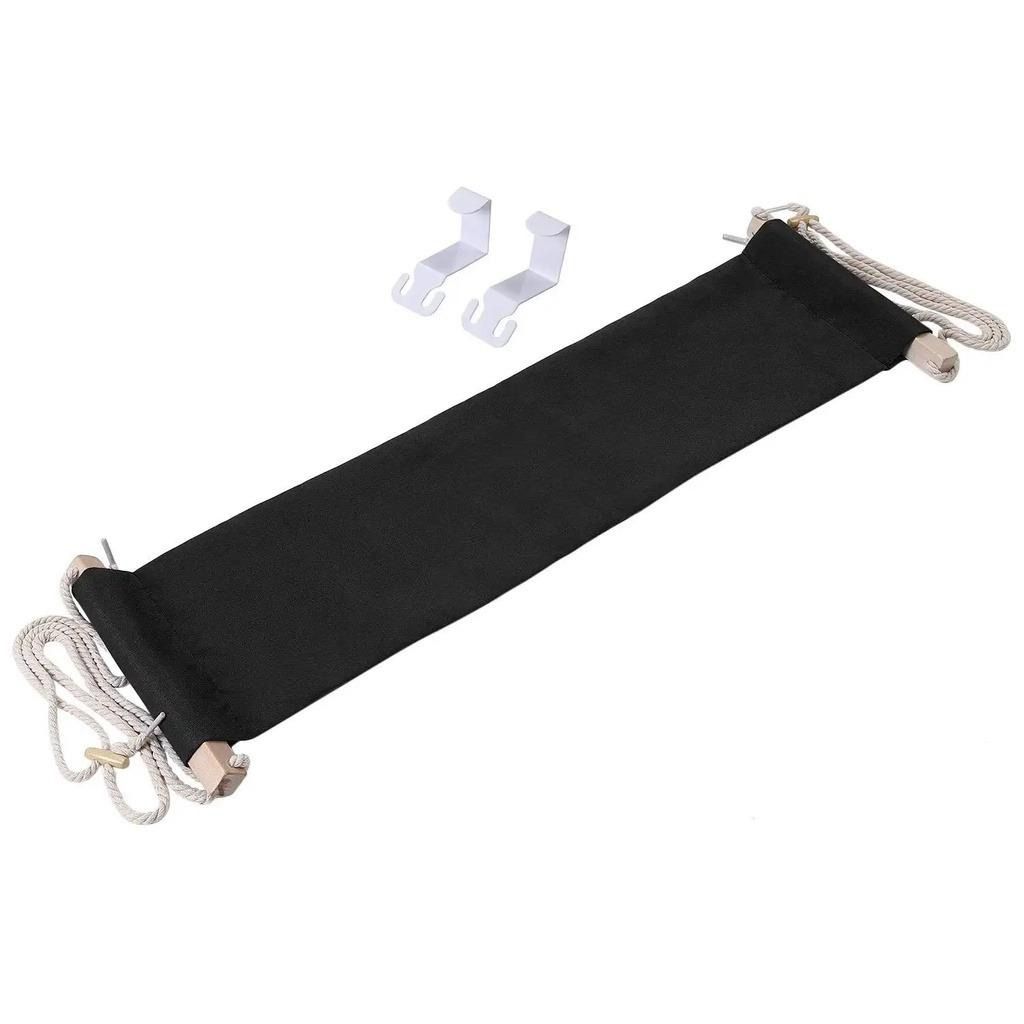 STOCK READY Portable Office Ergonomic Foot Rest Hanging Hammock Stand ...