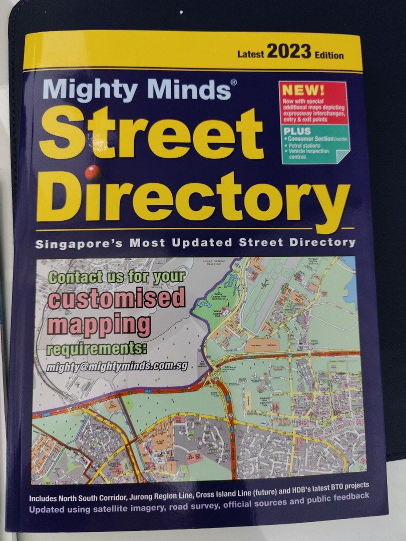 Street Directory Singapore 2023 Version on Carousell