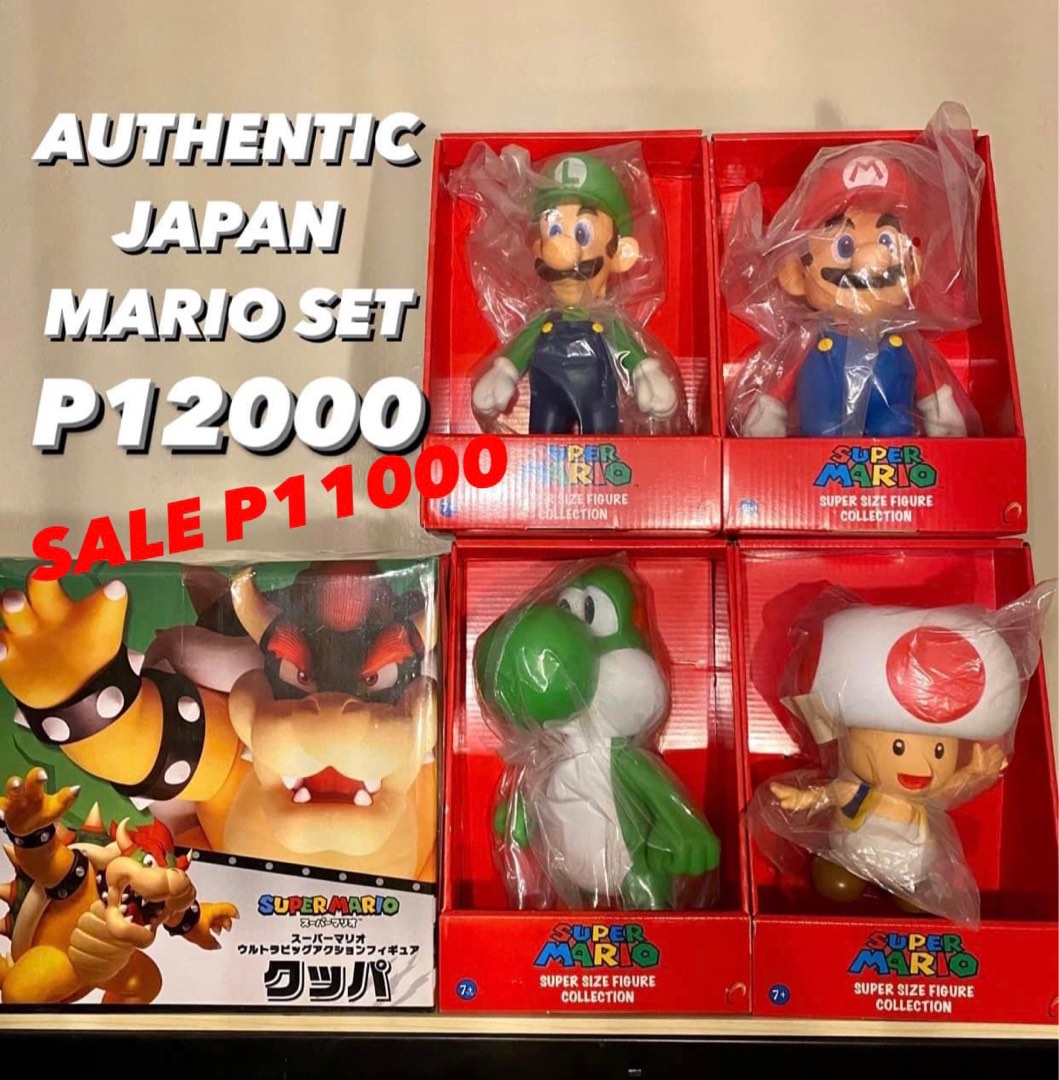 SUPER MARIO SET With TAITO Bowser, Hobbies & Toys, Toys & Games on ...