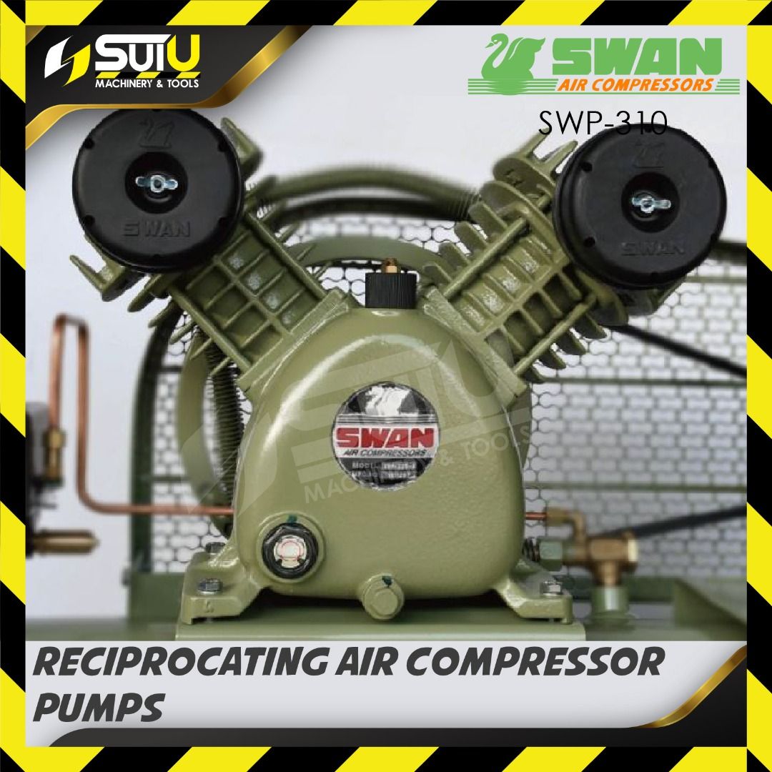 SWAN SWP-310 / SWP310 10HP 8Bar 300L Air Compressor / Kompressor 7.5kW ...