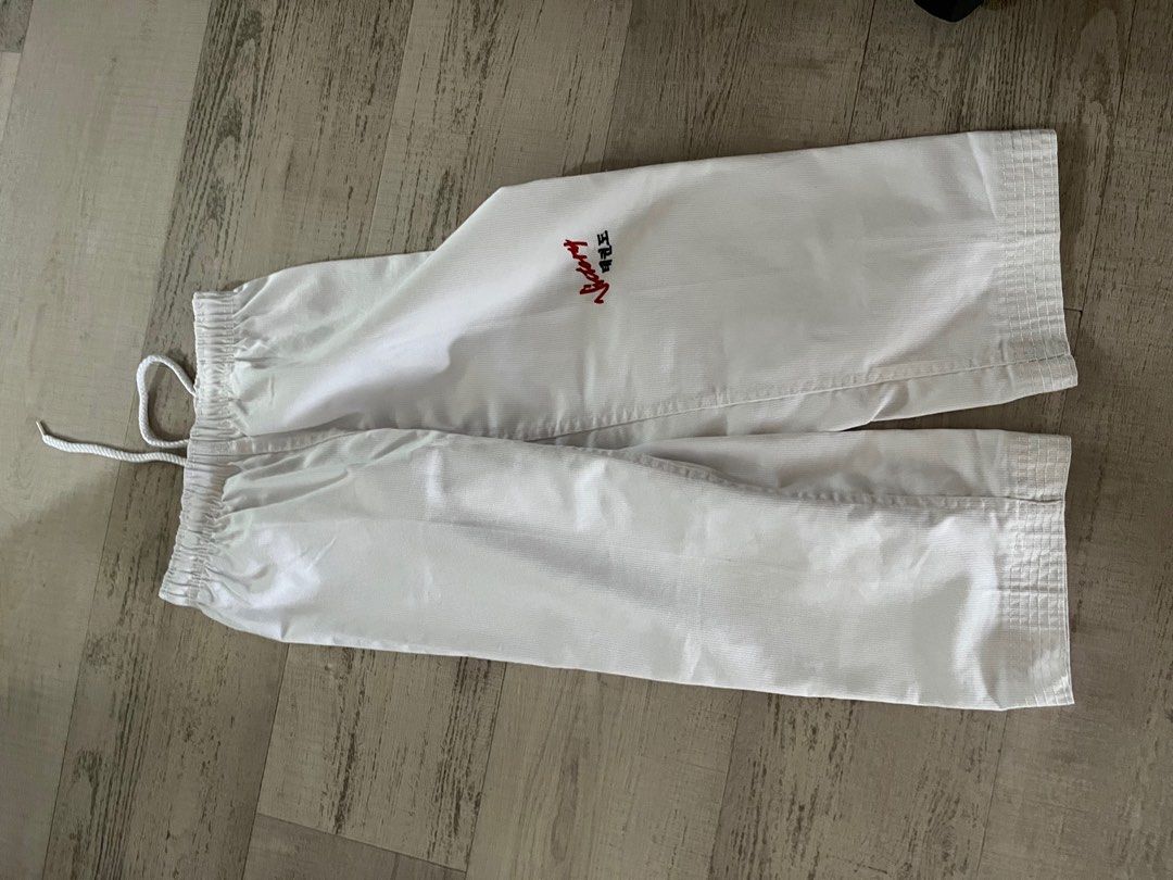 Taekwondo pants 120 cm, Babies & Kids, Babies & Kids Fashion on Carousell