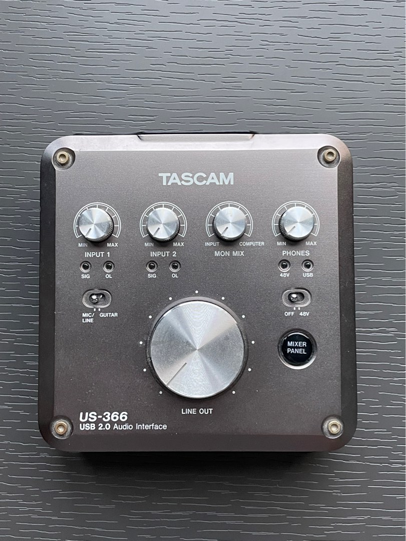 Tascam US-366 Audio Interface, Audio, Other Audio Equipment on Carousell