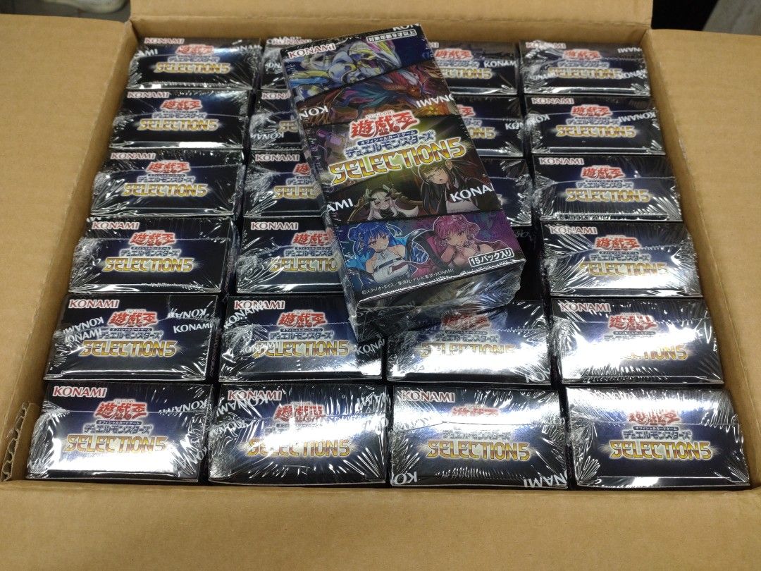 【港版】遊戲王TCG SELECTION 5 (HK-YGO SLF1), 興趣及遊戲, 玩具 & 遊戲類 - Carousell